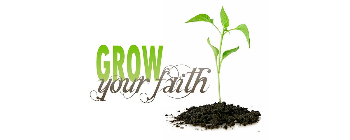 Grow your Faith Grow your Faith